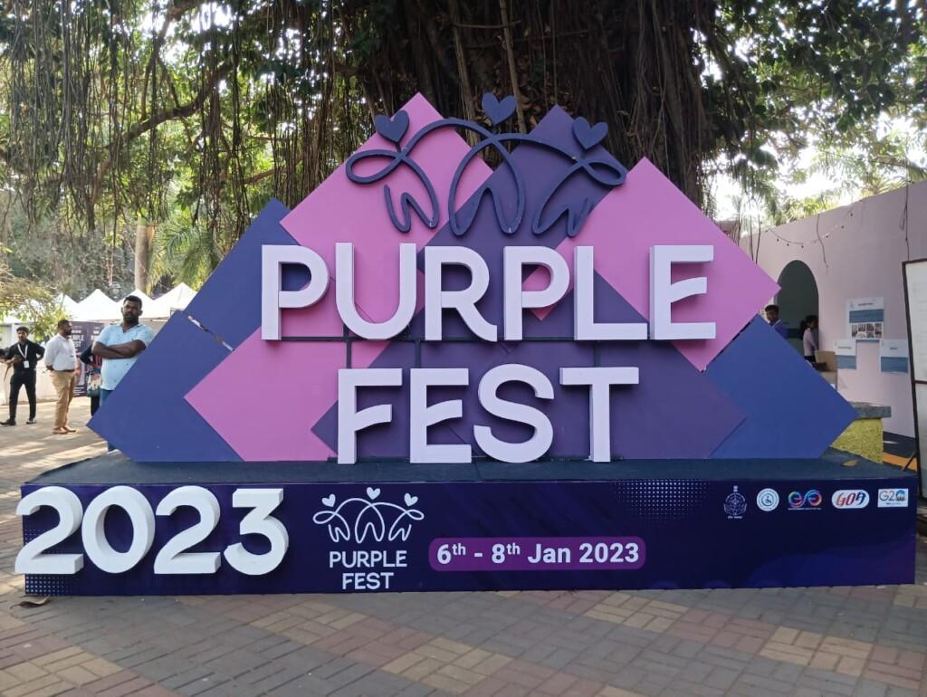 The Purple Fest organised by Commission of Person with Disabilities in ...